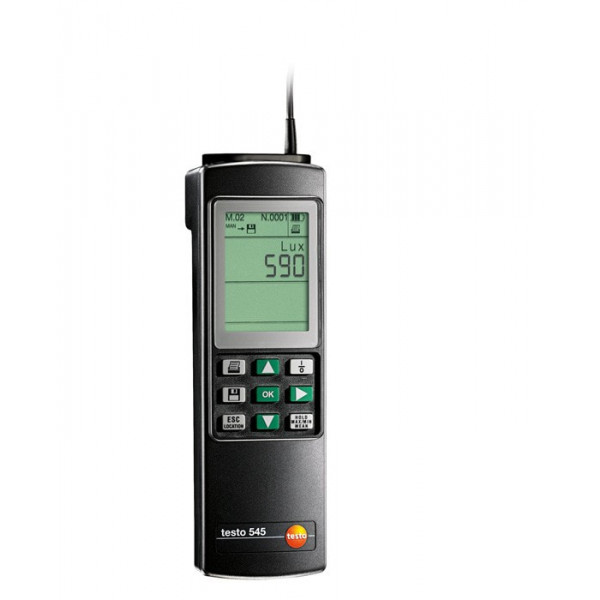 Люксметр Testo 545 0560 0545 - Приборы для измерения скорости вращения ...