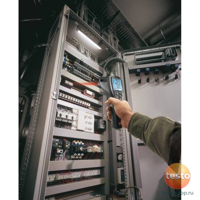 Инфракрасный термометр сo встроенным модулем влажности Testo 845 0563 ...